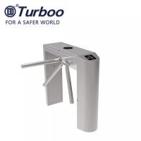 China Security Semi Automatic Tripod Turnstile Gate Pedestrian Access Control for sale