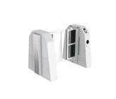 China Biometric Pedestrian Swing Barrier Turnstile Gate 2.0mm Cold Roller Steel Indoor for sale