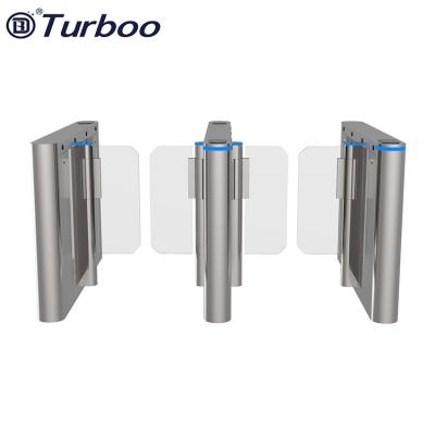China Fingerprint Access Control Speed Gates High Security Pedestrian Barrier Gate for sale