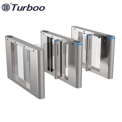 China Fingerprint Access Control Speed Gates High Security Pedestrian Barrier Gate for sale
