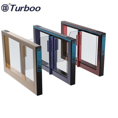 Cina cancello girevole del portone di velocità di CA 200V con il servo motore senza spazzola del braccio acrilico per l'edificio per uffici in vendita