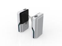 China Security RS485 Interface Flap Barrier Gate With RGB Light Flap Turnstile Gate for sale
