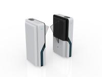 China Security RS485 Interface Flap Barrier Gate With RGB Light Flap Turnstile Gate for sale