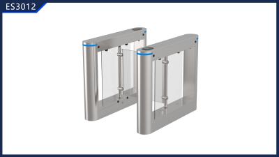 China Smart 150W Swing Barrier Gate for 35 Persons/min Access Control in Office Building for sale