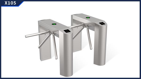 Porte à tournevis à trépied en acier inoxydable Semi-automatique SUS 304 à largeur de passage ≤ 550 mm et capacité 60 kg