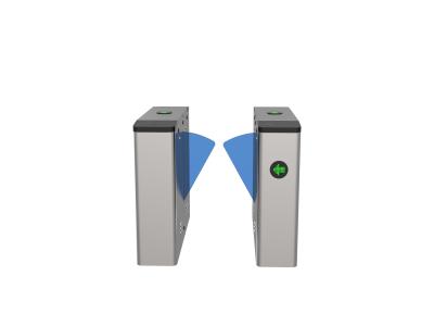 China Modern Security Solution 550mm Flap Barrier Turnstile with Dynamic Indicator Light for sale