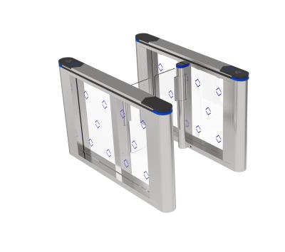 China Swing Office Security Gates Turnstile Integrated Design For Access Control Solution for sale