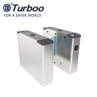China Fingerprint Flap Barrier Gate / Entrance Barrier Systems Auto Reset Function for sale
