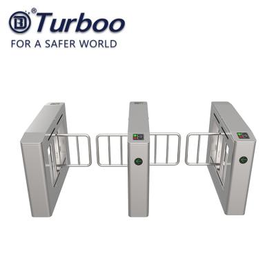 China Access Control Pedestrian Barrier Gate With Voice And Strobe Light Alerts for sale