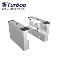 China Face Recognition Pedestrian Barrier Gate SUS304S With Smart Card QR Code Reader for sale