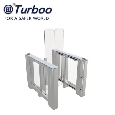 China Access Control Swing Turnstile Barrier Speed Gate High Security With Servo Motor for sale