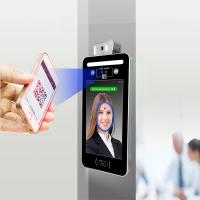 China Thermometer Face Recognition Smart Security Access Control System for sale