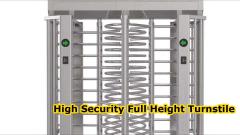 Introduce G539-2 CE Approved Full Height Turnstile Revolving Door 30 Persons / Min For You