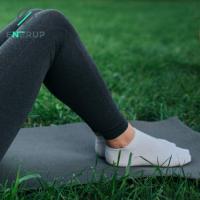China Enerup Stretched Top Bamboo Cotton Socks Low Quarter Socks for sale