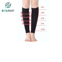China 40mmHg Calf Compression Socks Footless Knee High Compression Stockings for sale