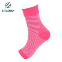 China Pink Foot And Ankle Compression Socks For Peroneal Tendonitis for sale