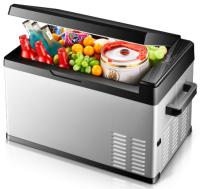 China Delay Protection Function Small Travel Refrigerator , Car Freezer Box for sale
