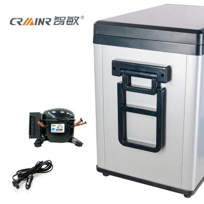 China Kompressor-Auto-Kühlschrank-Kühlvorrichtungs-Mode-Entwurf DCs 50L mit LCD-Touch Screen zu verkaufen
