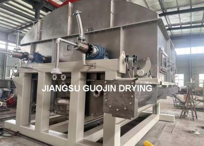 Cina Metodo di scarico trasportatore a vite asciugatrice a tamburo sigillata singola con area di riscaldamento 14,1m2 in vendita