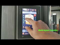 De pre Verpakkende Machine van de Rekpallet met 7 Duimtouch screen
