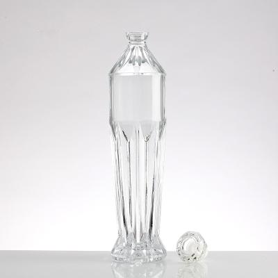 Cina Collare in alluminio in plastica in PP 750 ml Vetro Alcolici Gin Whisky Vodka Tequila Bottiglia in vendita