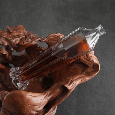 Cina Collare in alluminio in plastica in PP 750 ml Vetro Alcolici Gin Whisky Vodka Tequila Bottiglia in vendita