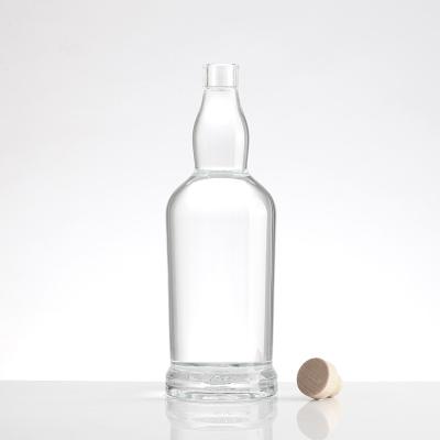 Cina Popolare bottiglia di tequila trasparente da 500 ml con design unico in vendita