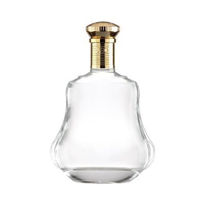 Cina Super Flint Glass 300 ml 500 ml 750 ml Whisky Spirits Vodka Bottle per liquori Tequila in vendita