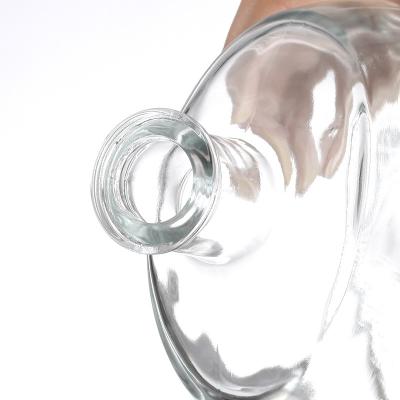 Cina Bottiglia di vetro di succo personalizzata Ideale per la bevanda di vodka Gin Whiskey Spirits Tequila in vendita