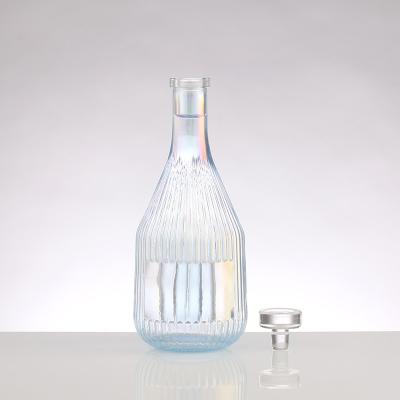 China 750ml Custom Glass Bottle for Beverage Whisky Spirits Vodka Liquor Tequila Rum Gin for sale