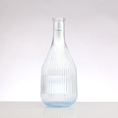 China 750ml Custom Glass Bottle for Beverage Whisky Spirits Vodka Liquor Tequila Rum Gin for sale