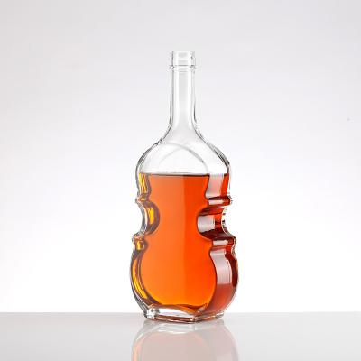 中国 ホットスタンピング ウォッカ ウィスキー リコール オーダーメイド キャップと表面処理のためのガラスボトル 販売のため