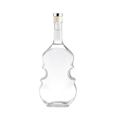 Cina Aluminio Plastica PP Collare Materiale Bottiglia di vetro per Super Pietra a forma di Gin Vodka Whiskey in vendita