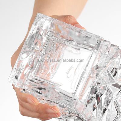 China Warm stempelen 350 ml 700 ml Super Flint Glas Vodka Whisky flessen met verschillende maten Te koop