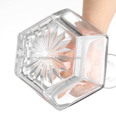 China Warm stempelen 350 ml 700 ml Super Flint Glas Vodka Whisky flessen met verschillende maten Te koop