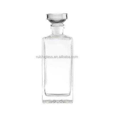 Cina Disegno unico 500ml 750ml bottiglia di vetro per tequila in vendita