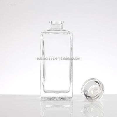 Cina Disegno unico 500ml 750ml bottiglia di vetro per tequila in vendita