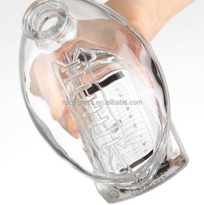 China Estampagem a Quente Botas de Vidro Super Flint 375ml 500ml 750ml Custom Fancy em forma com tampa à venda