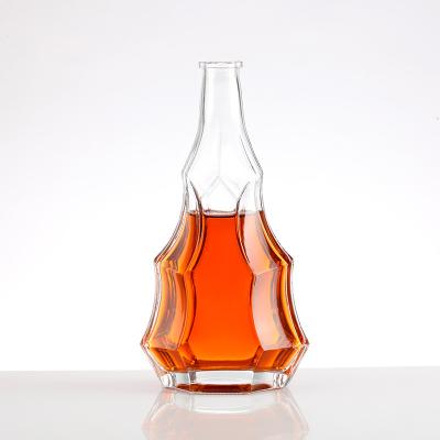 Cina Bottiglie di vetro Super Flint in 100 ml 200 ml 250 ml 500 ml 700 ml 1000 ml per vino e liquori in vendita