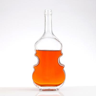 Cina Bottiglie di vetro personalizzate per brandy Tequila Gin Liquor 500ml 700ml 750ml Screw Cap Cork in vendita