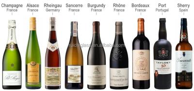 Cina Bottiglia di vetro vuota 750ml Bevanda industriale Perfetta per champagne o vino frizzante in vendita