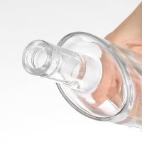 China Customized 500ml 750ml Glass Whiskey Spirited Bottles for Customized Customized Empty for sale