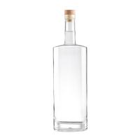 China Customized 500ml 750ml Glass Whiskey Spirited Bottles for Customized Customized Empty for sale