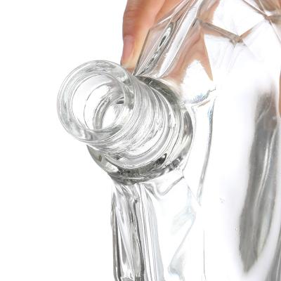 Cina Bottiglie di vetro per bar e ristoranti in vendita