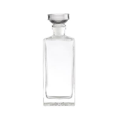 Cina Bottiglia di vino in vetro Super Flint 200 ml 400 ml 500 ml 750 ml 1000 ml per liquori e whisky in vendita