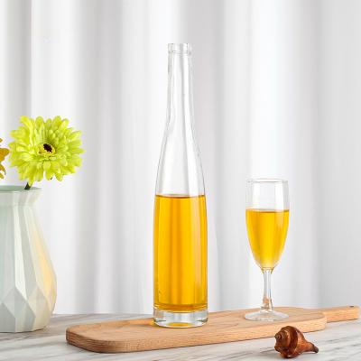 Cina Bottiglia di vodka vuota 375ml 500ml 750ml 1000ml Bottiglia di vetro per bevande alcoliche in vendita