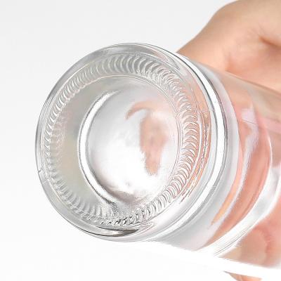 Cina Bottiglia di vodka vuota 375ml 500ml 750ml 1000ml Bottiglia di vetro per bevande alcoliche in vendita