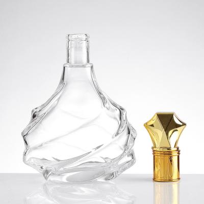 Cina 200 ml 375 ml 500 ml 700 ml 750 ml Bottiglia di vetro per la gelatazione Vino Licore Whisky Vodka Brandy in vendita