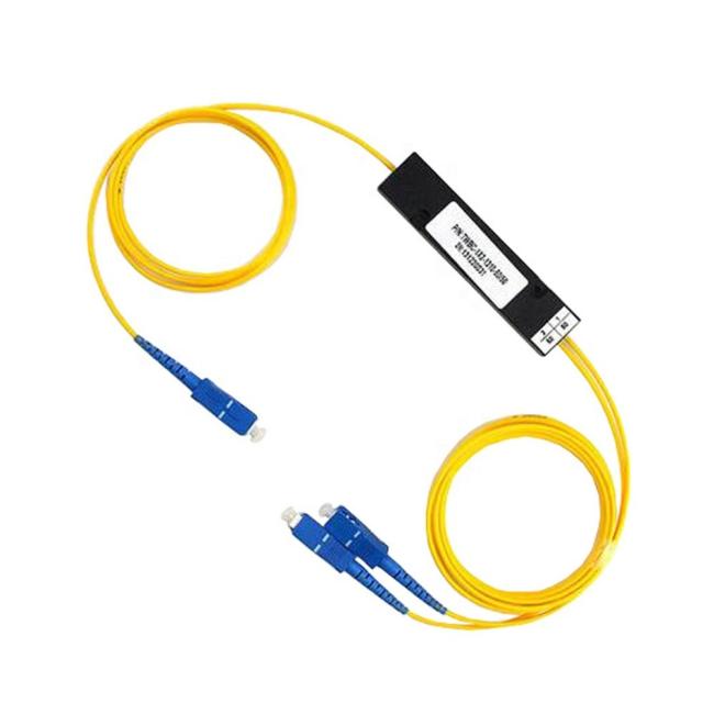 Factroy Direct Sale FTTH Cassette Type Ftb Fiber Optic Optical Ftb Splitter Sc APC Upc Singlemode Fiber Optic 1X2 Couple