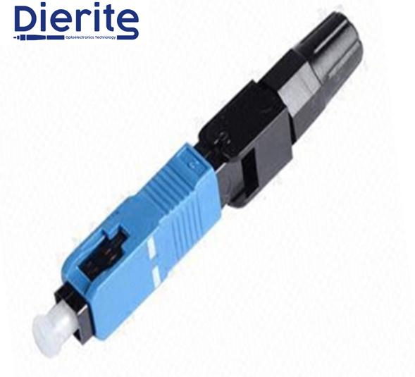 Sc Upc Singlemode 0.9 2.0 3.0mm Pre-Polished Ferrule Field Assembly Connector Fiber Optic Connector for Local Area Network